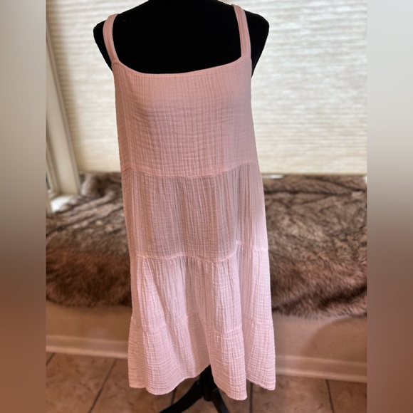 S’edge | Dresses | Nwt Sedge Pale Pink Sundress 0 Cotton | Poshmark